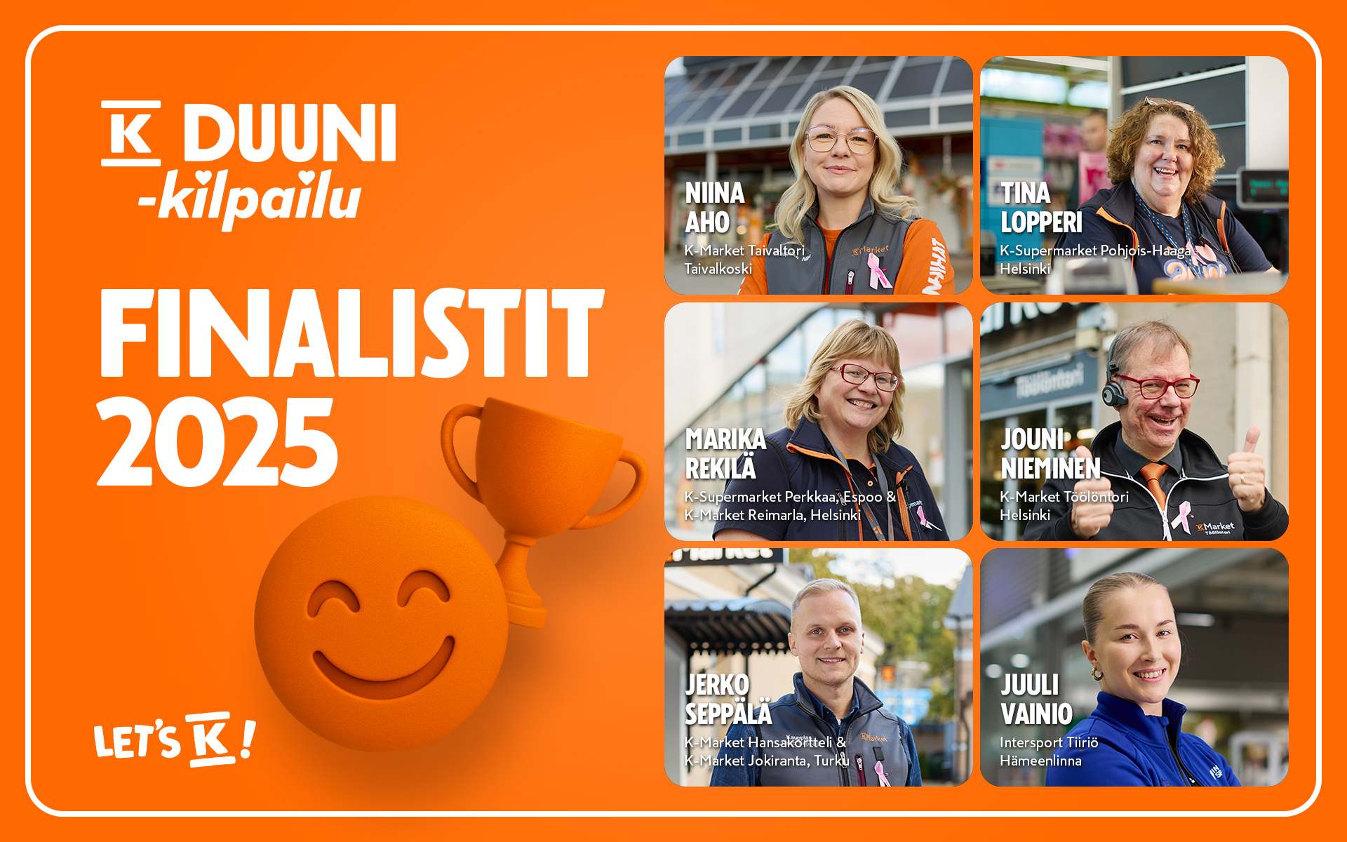 K-Duuni-kilpailu 2025 – tässä huikeat finalistit | K-kauppiasliitto